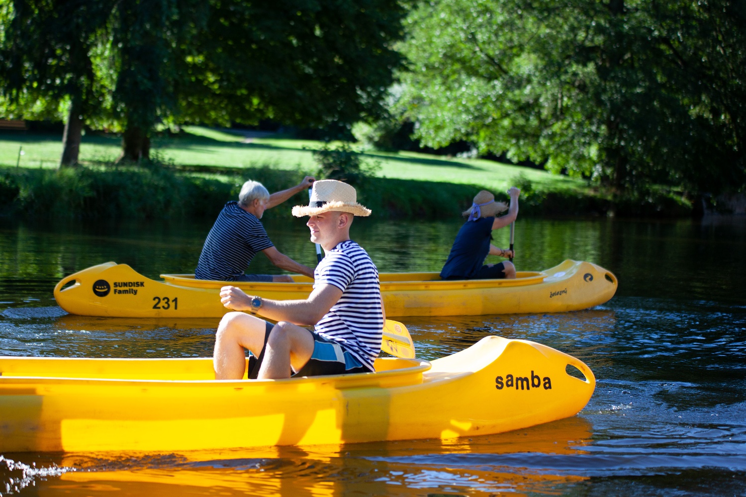 Kanoe SAMBA - loď pro 2-3 osoby